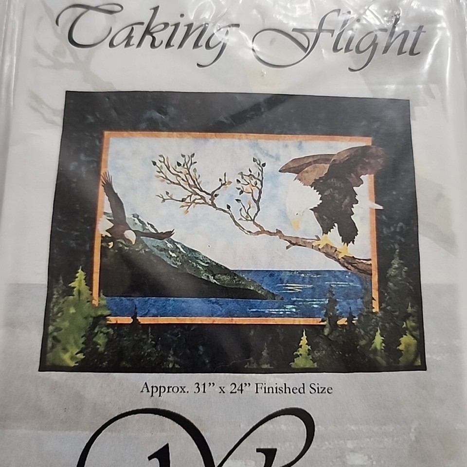 Wildfire Designs Alaska Taking Flight Bald Eagle Quilt Pattern Dana ...