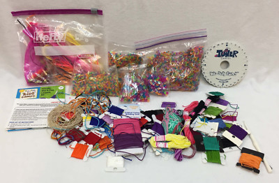 Weave Wheel Landyard Maker Instructions Neon Beads Cord Carded Thread ...