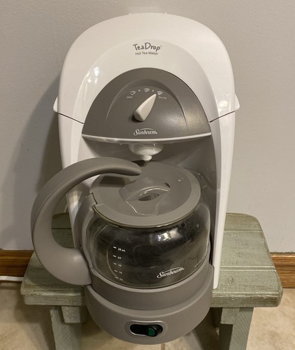 Sunbeam Tea Drop Hot Tea Maker White Tested And Works Clean and Nice ...