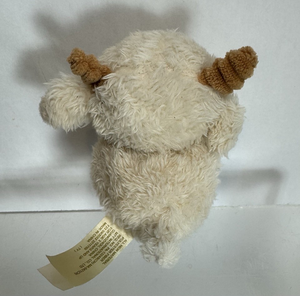 Small Sheep Plush With Sound WORKS PLEASE READ Stuffed Animal Sheep Ram ...