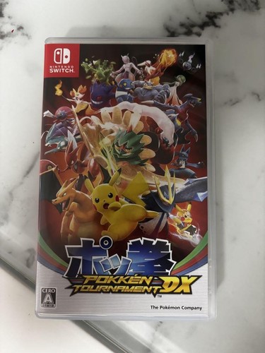 Nintendo Switch Pokken Tournament DX Japan Version Fighting Game CERO A ...