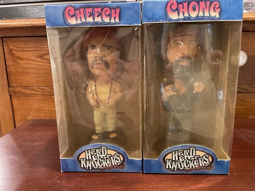 Pop Culture Icons Cheech And Chong Bobble Heads. Head Knocker’s ...