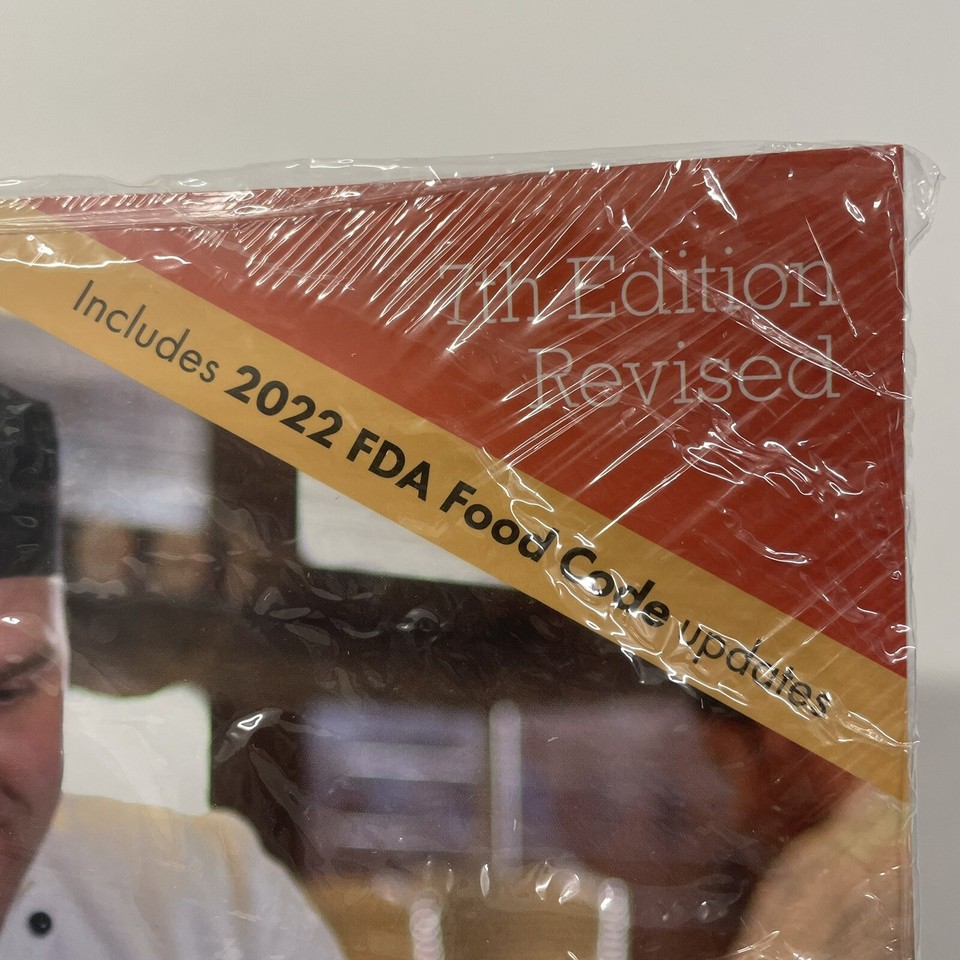 Servsafe Manager Book 7th edition Revised With Test Sheet 2022 FDA Food ...