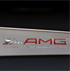 2PCS For Mercedes-Benz AMG Badge Car Interior Sticker Decal Car Emblem ...