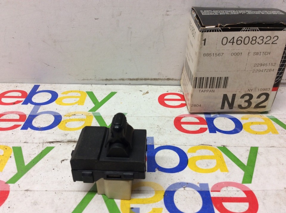 NOS Door Power Window Switch MOPAR BRAND 4608322 1995-00 Cirrus Stratus ...