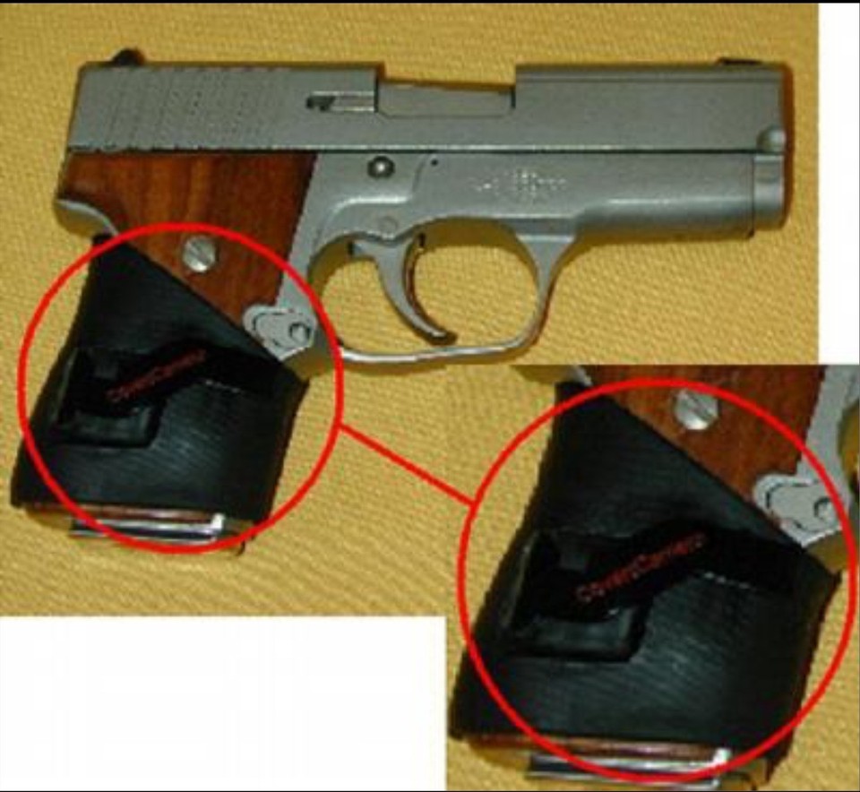 KIMBER MICRO RIGHT LG SLEEVE Clip Holster Deep Conceal Carry IWB Covert ...