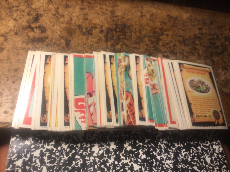 *GPK garbage pail kids 1985 series 2 complete 86 card set Messy Tessie ...