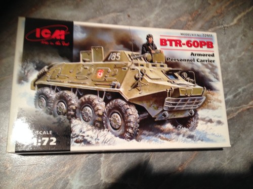 ICM 72911 - 1/72- blindé BTR 60B , | eBay