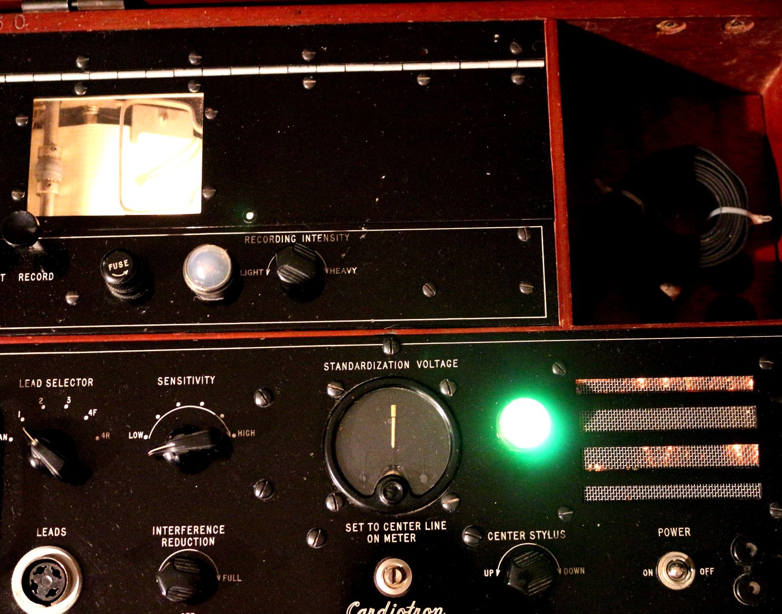 1940's CARDIOTRON Portable ECG EKG Machine, Rare Vintage Medical ...