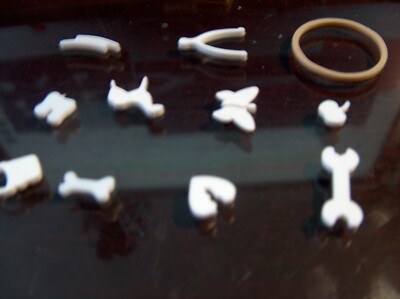 Operation Board Game Pieces Complete set 11 Classic Body Parts (no ...