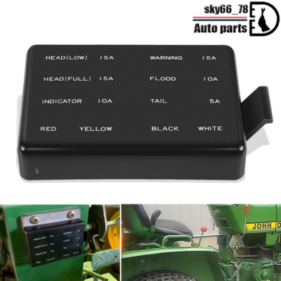 For Fuse Box Cover for John Deere 650,750,850,950,1050,1250,1450,1650 ...