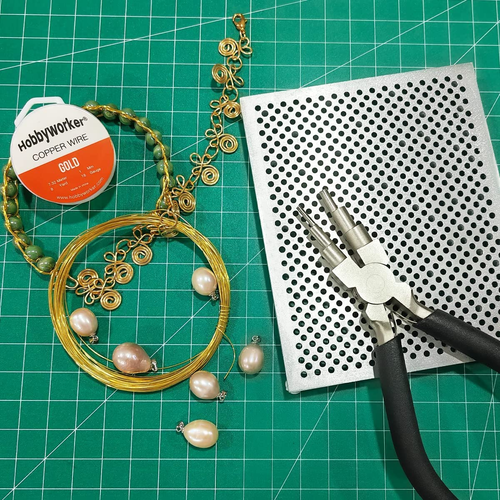 6Pcs Wire Thing Wrapping Kit - Jig Jewelry Making Wire Bending Jig Tool ...