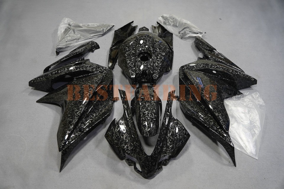 Green Forged Carbon Fiber Fairing Kit For Yamaha YZF R125 2008-2018 ...