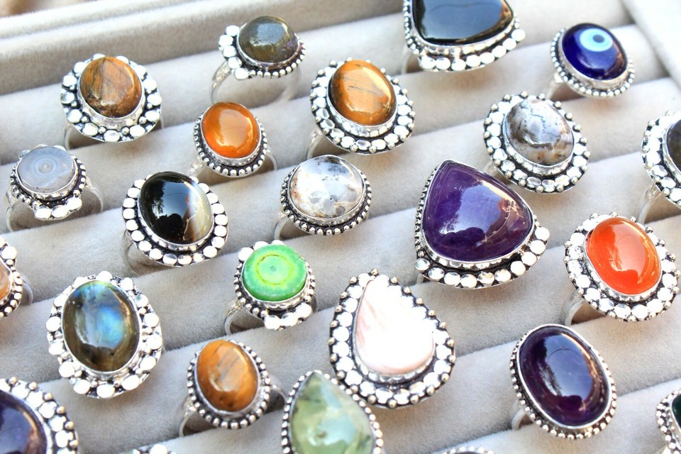 Wholesale Rings 50 Rings Lot Handmade Rings Women Rings Boho Rings | eBay