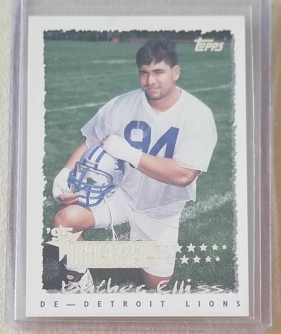 1995 Topps #232 Rookie Luther Elliss Detroit Lions Football Card | eBay