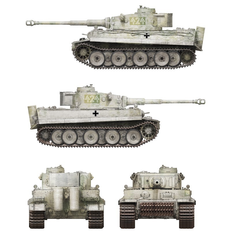 Border Model 1/35 Tiger I Early Production "Battle of Kharkov ...