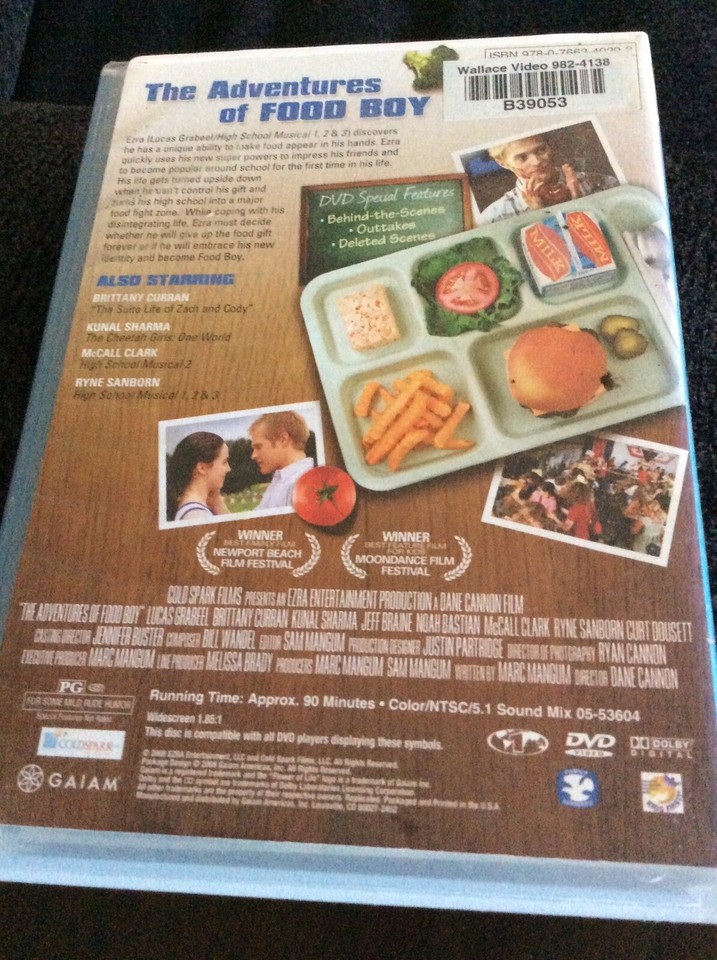 The Adventures of Food Boy (DVD, 2008) 18713536044| eBay