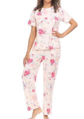 NEW Flora Nikrooz Women's Microfiber 2-piece Pajamas Size 3X | eBay