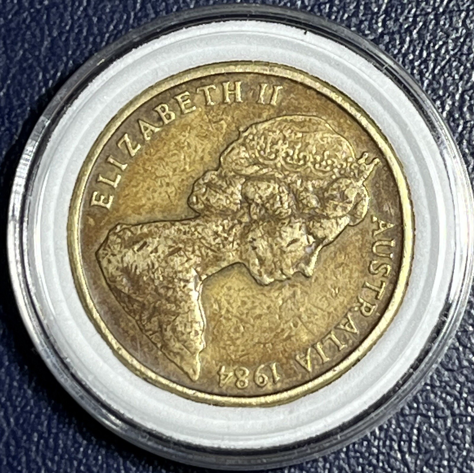 1984-Australia Rare One Dollar Circulation Coin,unique Both Side Coin ...