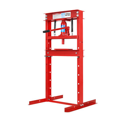 Hydraulic Shop Press 12 Ton Press Plates H-Frame Benchtop Press Stand ...