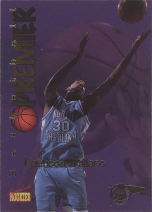 1996 Signature Rookies Premier - Rasheed Wallace #4 for sale online | eBay