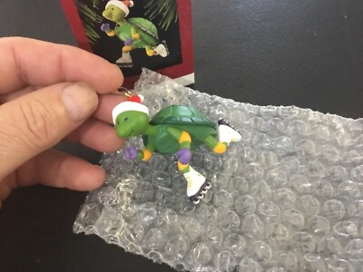 Hallmark Skating Turtle Christmas Ornament | eBay