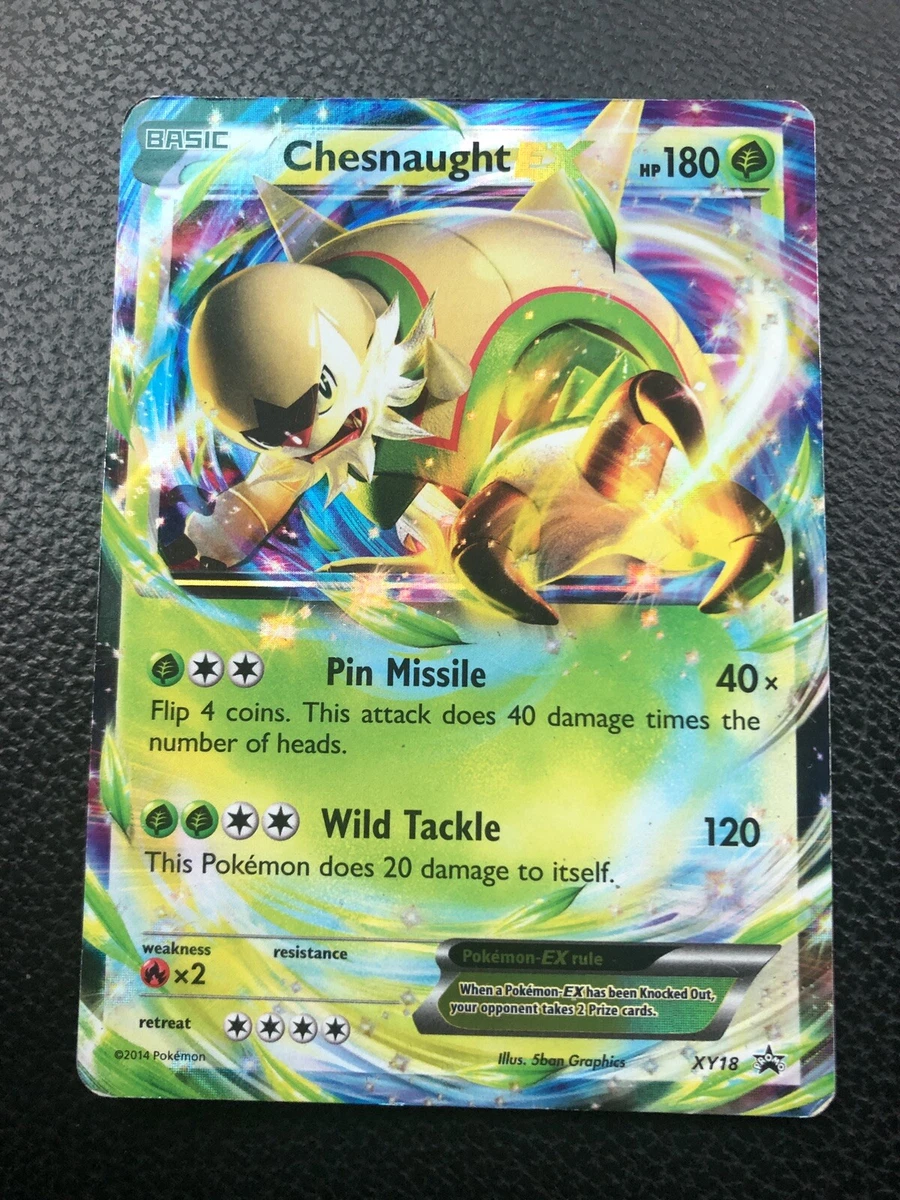 Pokemon Chesnaught Card Ex