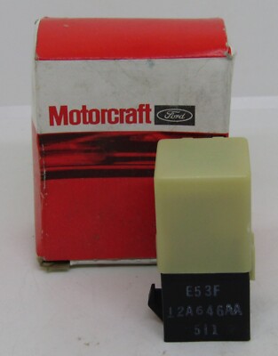 NEW MOTORCRAFT FORD MOTOR COMPANY RELAY DY-467 PART NO. E53Z-12A646-A ...