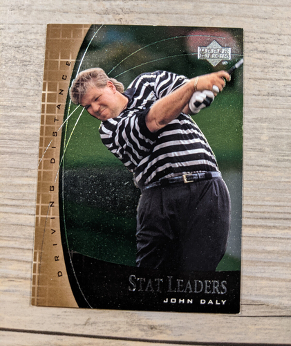 2001 Upper Deck Stat Leaders Golf Card #SL1 John Daly | eBay