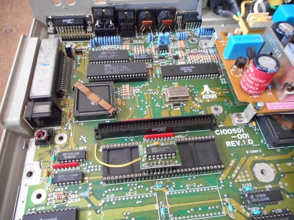 Atari MEGA ST 2 TOS 1.04 / BLITTER, FALCON 030 drive, EIFFEL CARD + ps2 keyboard | eBay