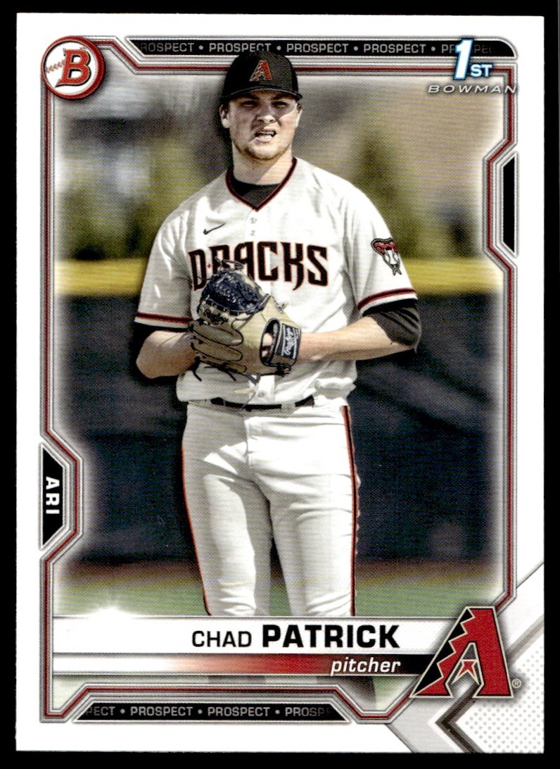 2021 Bowman Draft Chad Patrick G411 Arizona Diamondbacks #BD-51 | eBay
