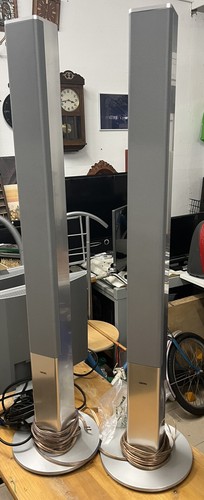 Loewe Individual Sound L1 Lautsprecher Speaker Boxen Hi-Fi Paar silber ...