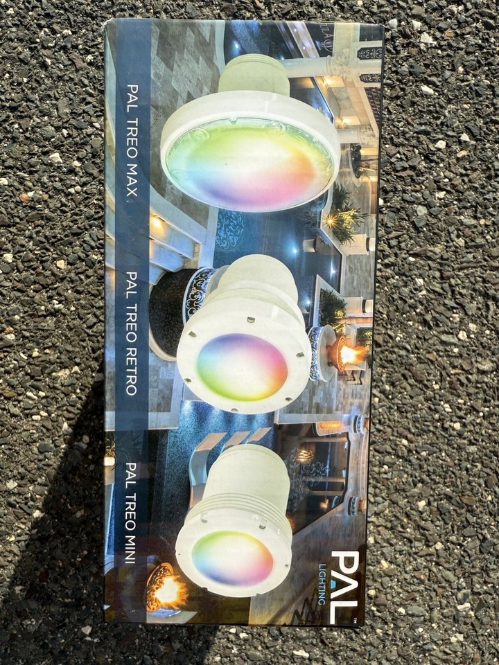PAL 80' Treo Max Nicheless 3.5" MULTI COLOR Pool Spa Light | eBay