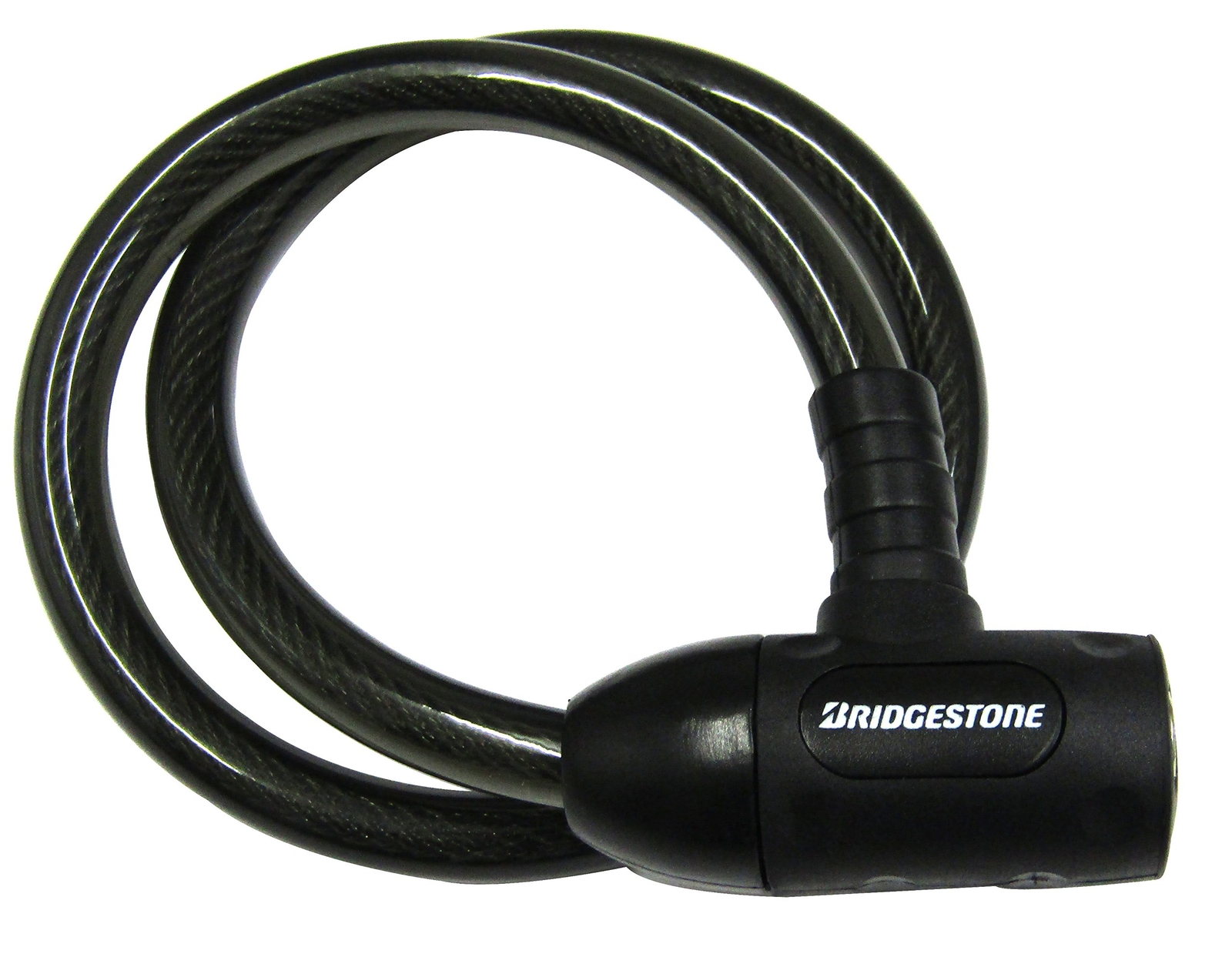 BRIDGESTONE Everylock Bicycle Key Wire Lock Black Anti-Theft Security ...
