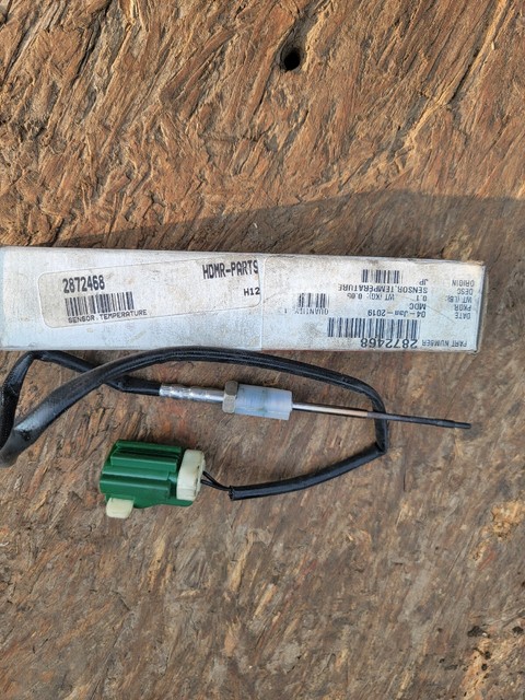 GENUINE CUMMINS TEMPERATURE SENSOR - TEMP SENSOR - P/N 2872468 NEW for ...