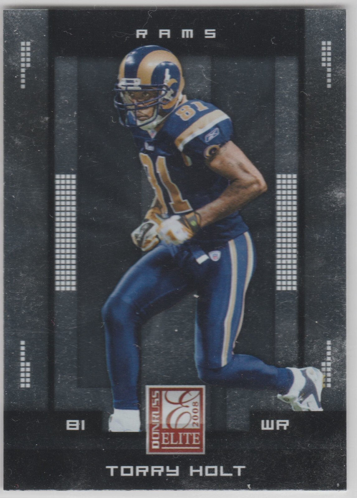 2008 Donruss Elite #90 Torry Holt St. Louis Rams North Carolina State ...