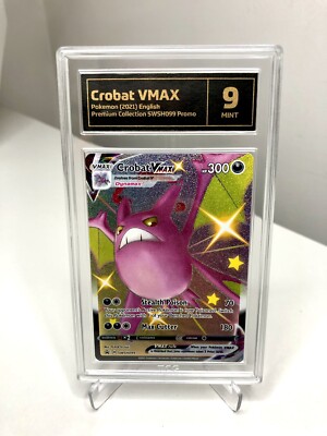Pokemon Crobat Vmax promo TCG 9 🤓 | eBay Australia