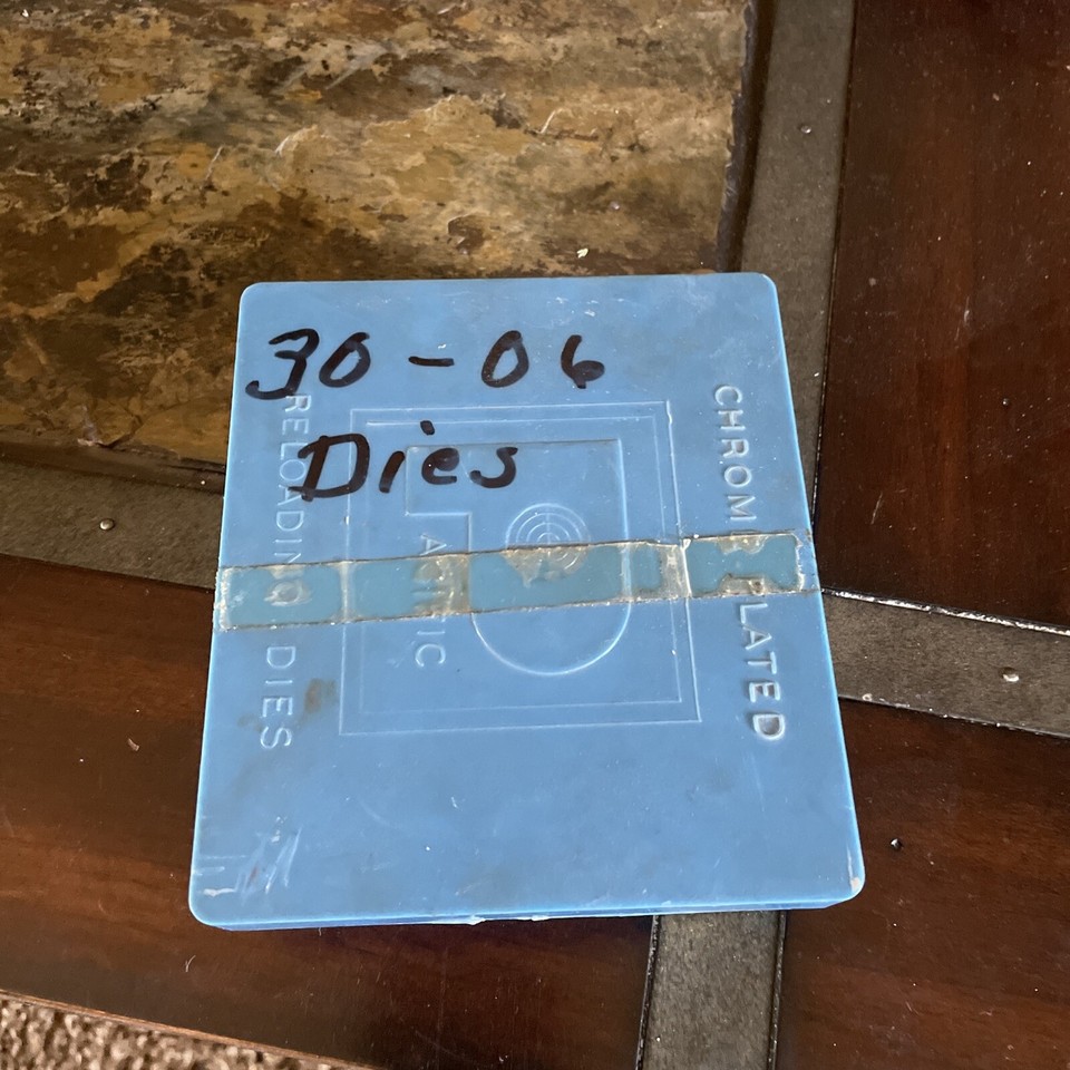 PACIFIC CHROME PLATED RELOADING DIE SET OF TWO 30-06 | eBay