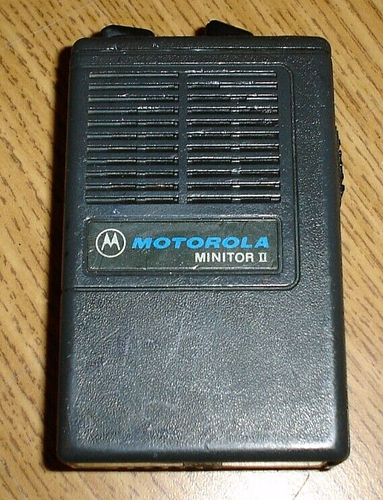 Vintage Motorola Minitor II Pager with Belt Clip | eBay