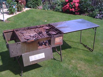 British Army Field Kitchen No5 4 Burner Propane Cooking Stove Scouts ...