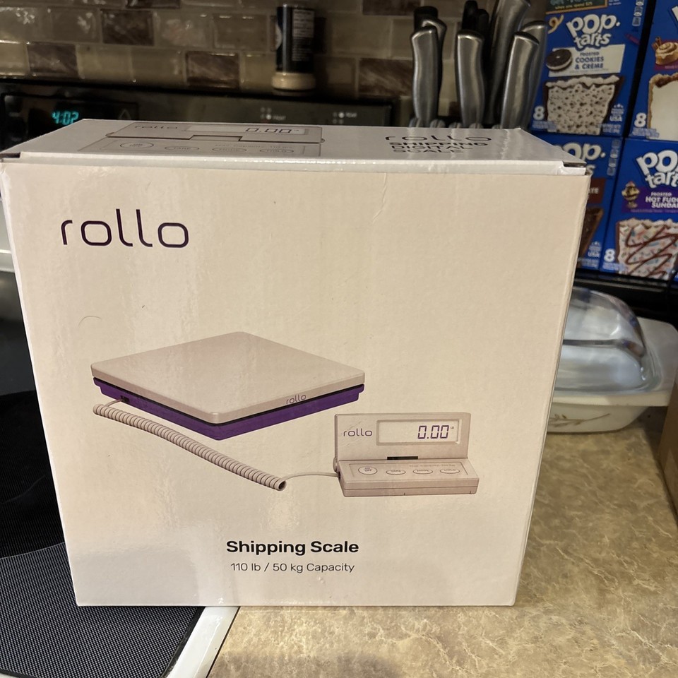 Rollo Shipping Scale for Packages - Digital Shipping Postal Scale (110 ...