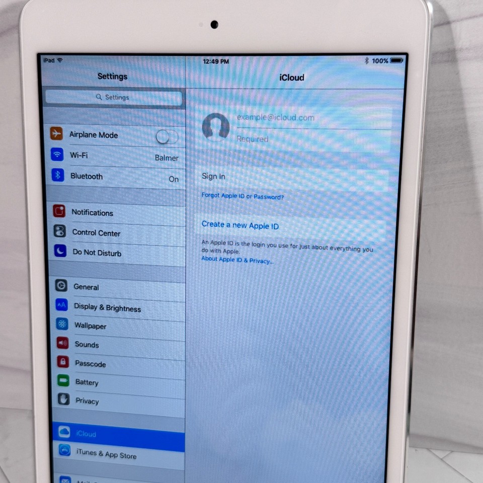 Apple iPad mini 1st Generation 32 GB Wi-Fi Silver A1432 Tablet #H900 | eBay