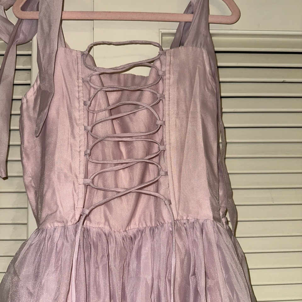 Wild Rose and Sparrow WR&S Clara Dress Lilac Pink Purple | eBay