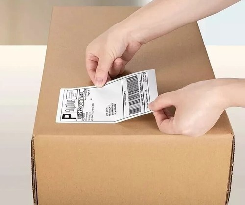 300 Direct Thermal Shipping Labels 4x6 Roll Royal Mail DPD UPS EVRI ...