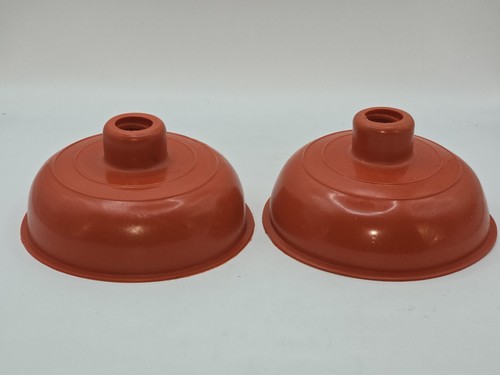2pcs Force Cup Rubber Toilet Plunger Replacement Force Cup Head Rubber ...