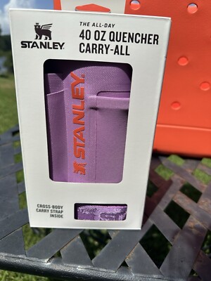 Stanley LILAC & TIGERLILY All Day 40 OZ Quencher Carry-All Crossbody ...