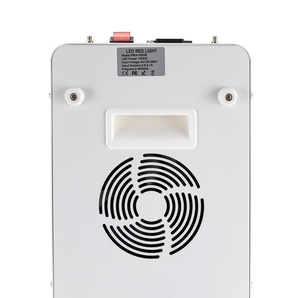 110v Light Therapy Lamp 1000W LED Red Near Infrared Light Panel 660nm ...