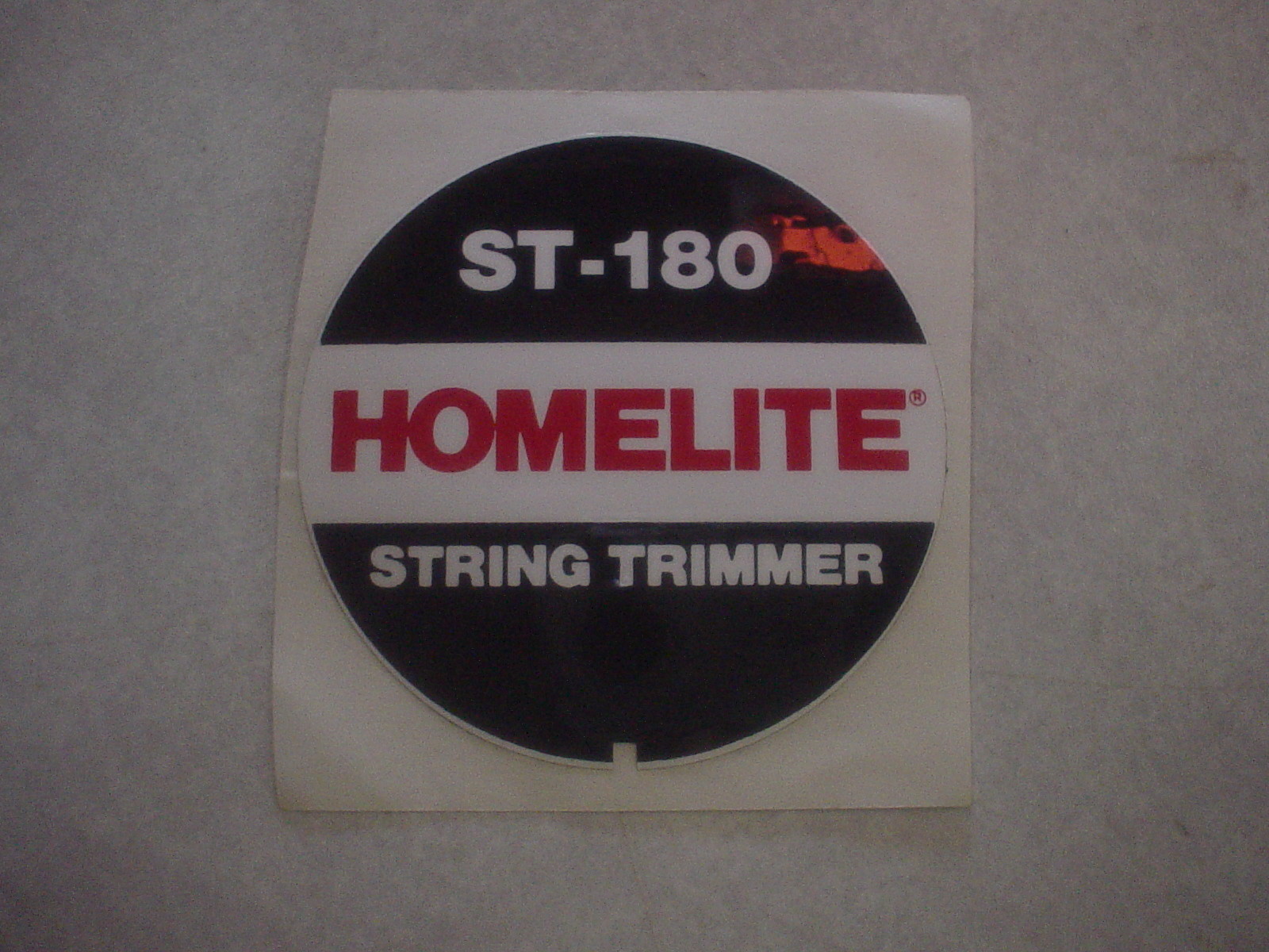 Homelite ST-180 String Trimmer Decal-NOS | eBay