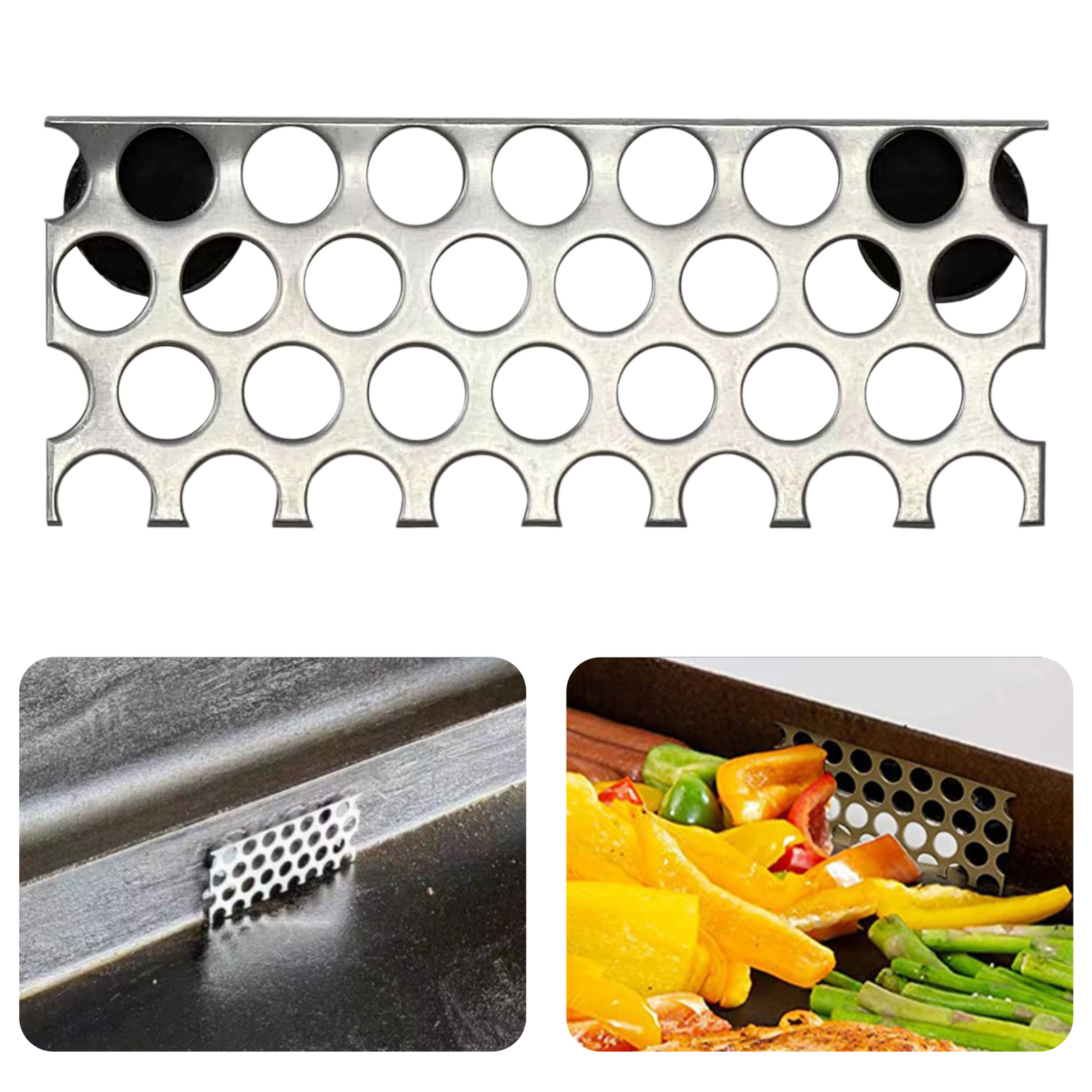 Holes Mesh Screen Block For Grills Restaurant Food Fighter Universal ...