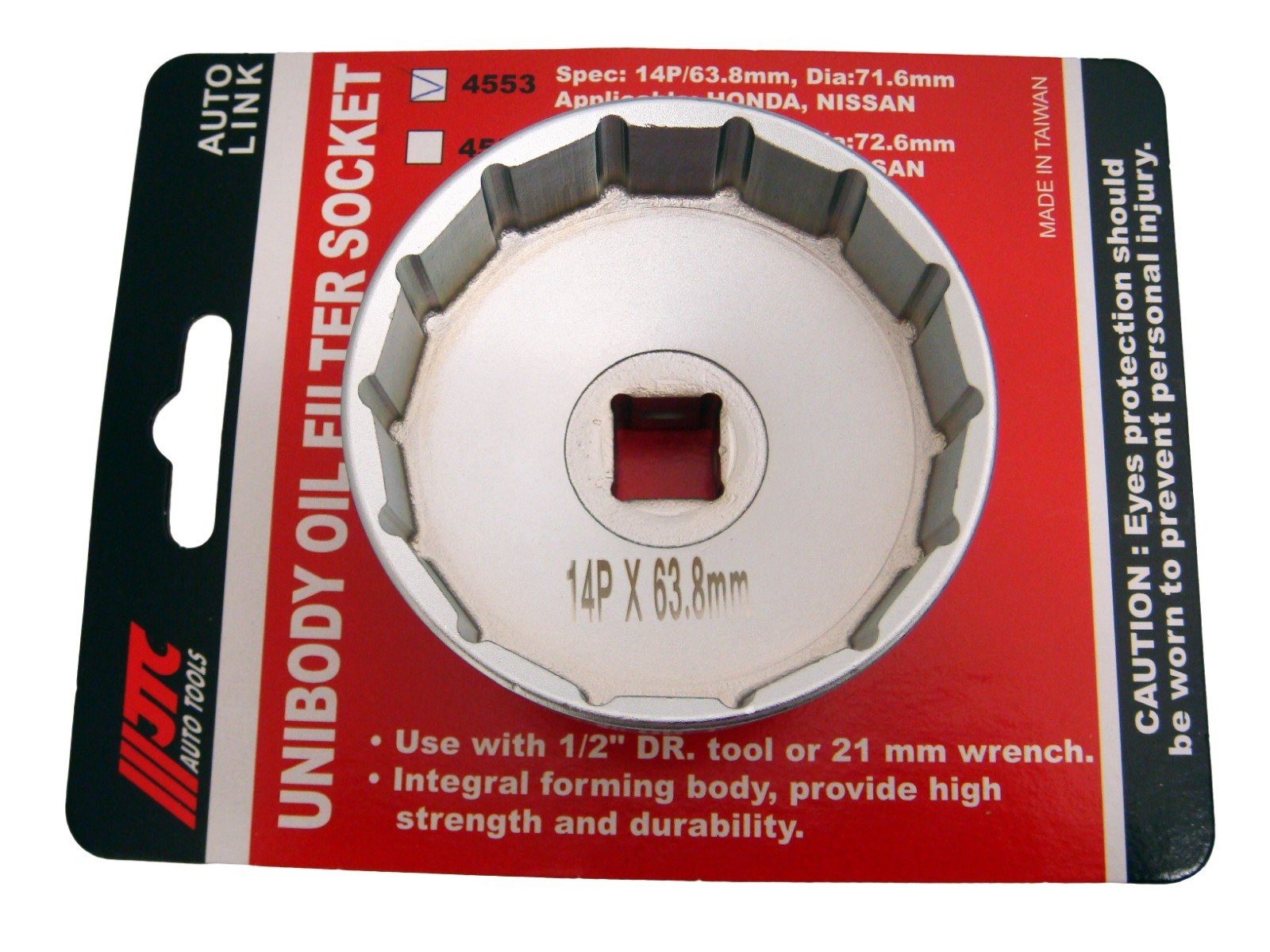 JTC HONDA, NISSAM UNIBODY OIL FILTER SOCKET, JTC TOOLS # 4553 | eBay
